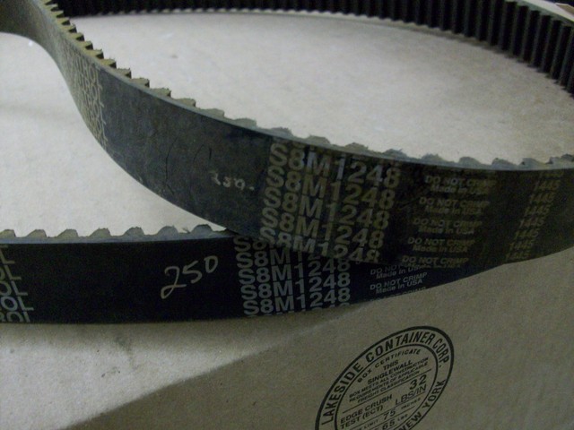 Speed Control Timing Belt S8m 1248 S8M1248 3/4" Width for sale online ...