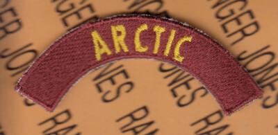 US Army Transportation Command ARCTIC ~3" tab arc patch c/e | eBay