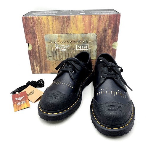 Dr Martens Dr.Martens Nine Inch Nails 1461 Nin 3Eye Boots 3 Hole cm ...