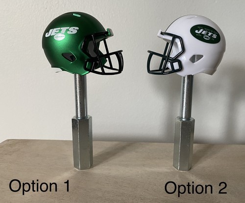New York Jets Mini Helmet NFL Beer Tap Handle Football Kegerator Super ...