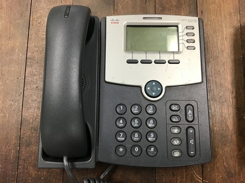 Cisco SPA514G VoIP SIP PoE 4 Lines Desktop Office Phone (no backplate ...