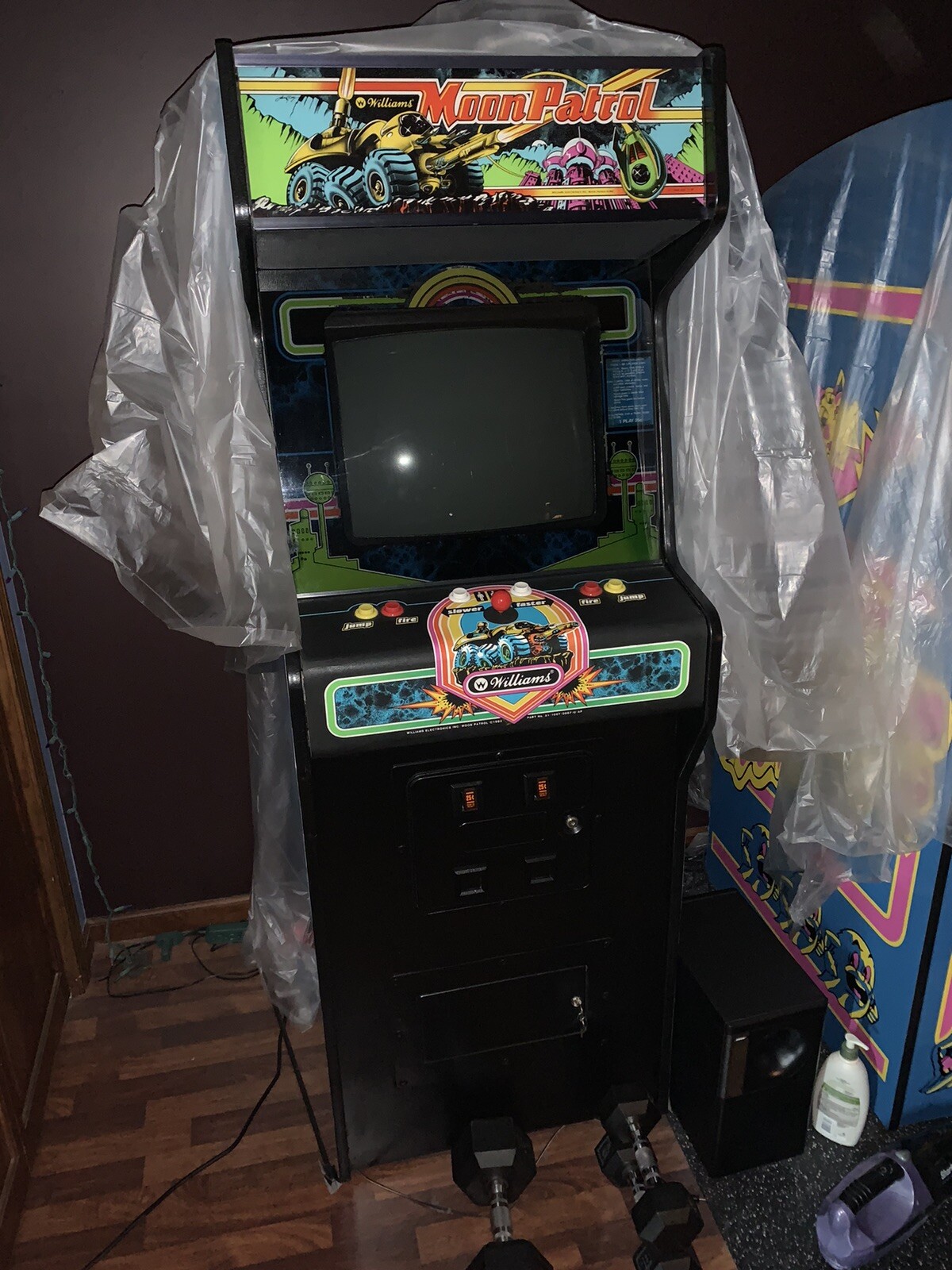 Moon Patrol Arcade Machine by Williams 1982 “Very Nice Condition “ | eBay