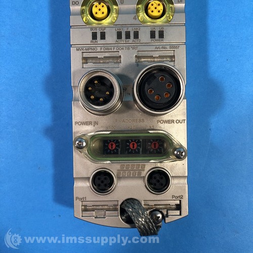 Murr Elektronik 55557 MVK Profinet/ Profisafe Compact Module USIP | eBay