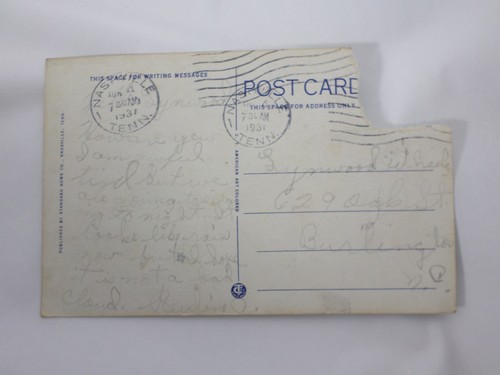 6 POSTCARDS - VINTAGE - DAMAGED | eBay