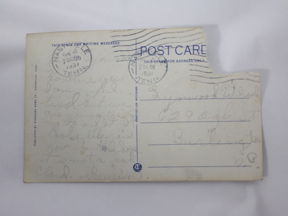 6 POSTCARDS - VINTAGE - DAMAGED | eBay