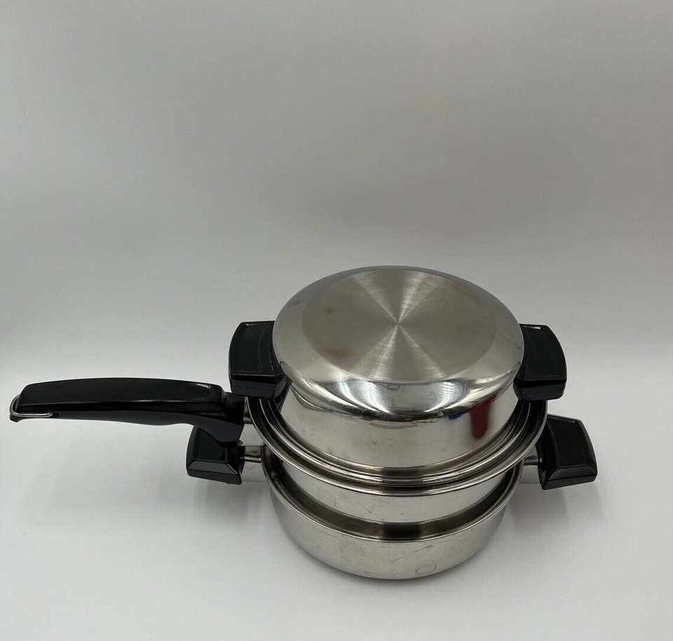 Royal Queen Cookware Made In USA Stainless Steel 5 Piece Set Preowned ...