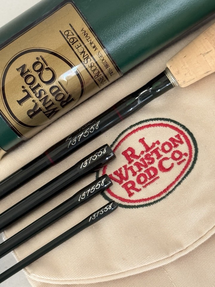 **BEAUTIFUL** 🔥 RL WINSTON BORON IIx 5wt. 9ft~4pc FlyRod!! 🔥~LEGENDARY ...
