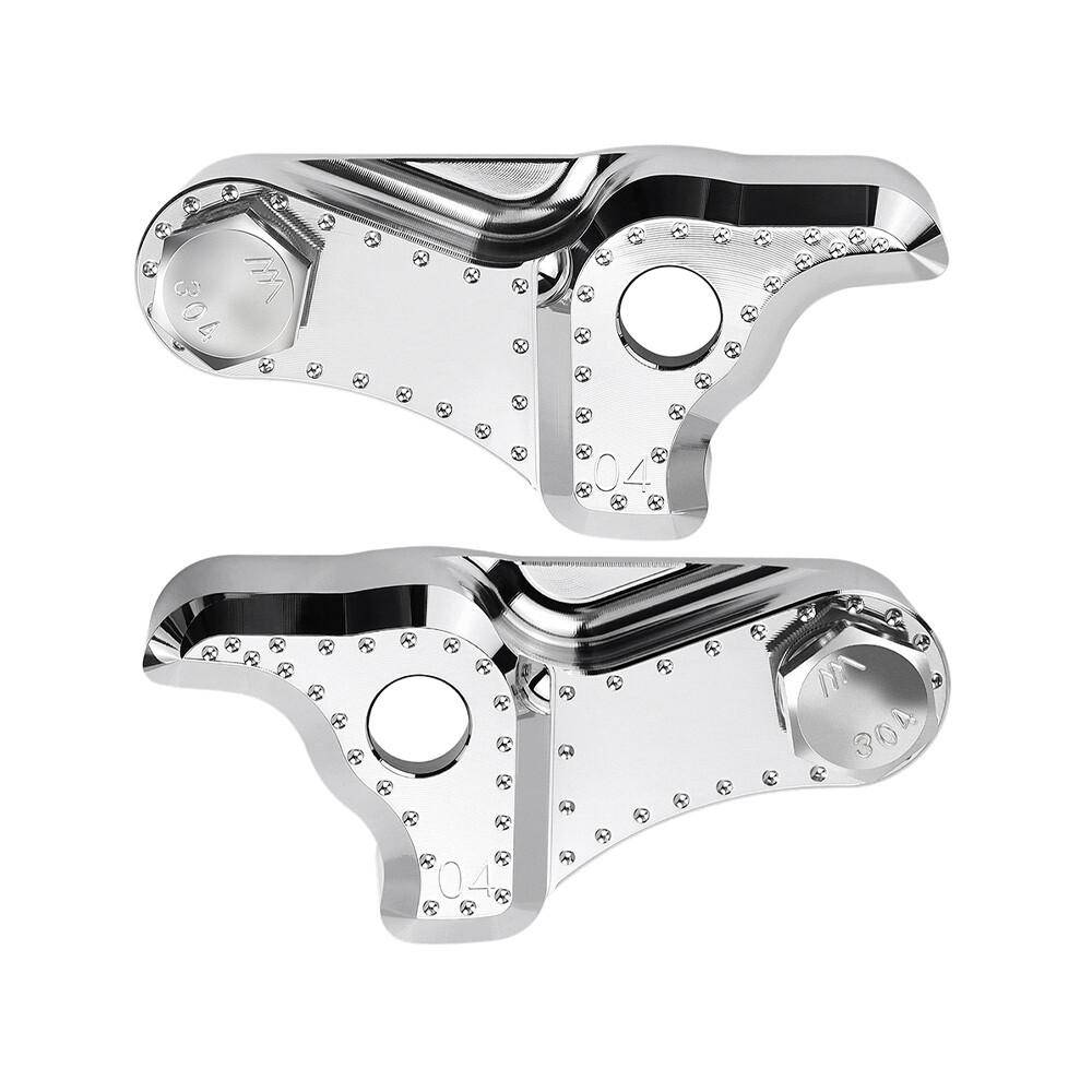 2 Inch Lowering Blocks Kit fits For Harley Street Road King Electra ...