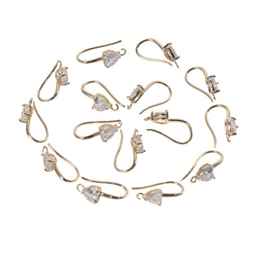 20Pcs 19*10mm Earring Kit Earring Hook Earring Backs for Earrings ...