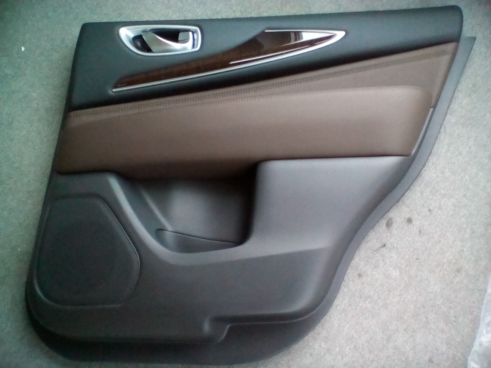829A0-3JA3C Right Rear Interior Door Panel Black Infiniti JX35 QX60 OEM ...