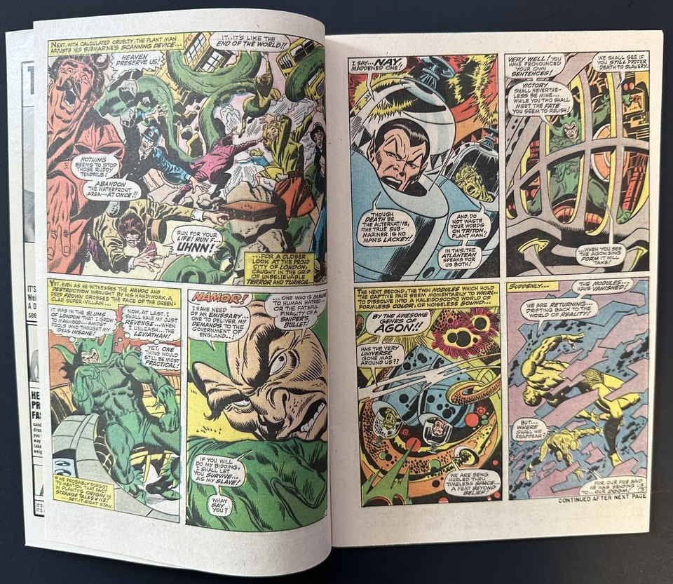 PRINCE NAMOR, THE SUB-MARINER COMIC #3 (MARVEL,1968) SILVER AGE ~ | eBay