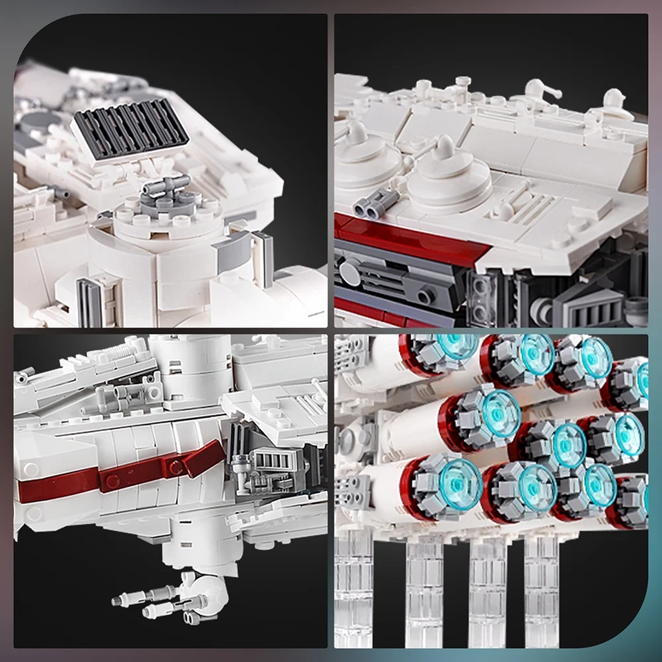 MOULD KING 21003 Starship Blockade Runner Corvette Tantive IV # 2905 ...