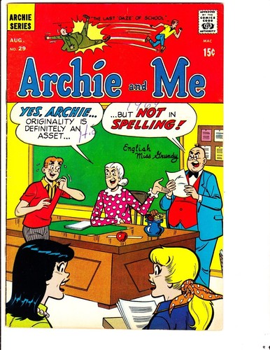 Archie and Me 29 (1969): FREE to combine- in Very Good condition | eBay