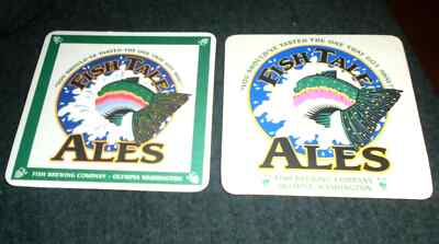 Fish Tale Ales, Fish Tale Brewery, Olympia Washington Beer Coasters | eBay