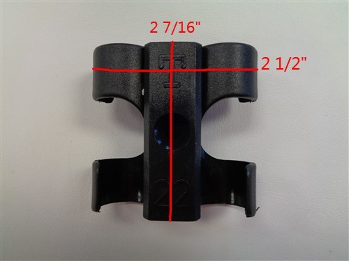 INTECH T-22 BLACK T-CLIP FASTNER MAX ID 1" MIN ID 7/8" SET OF (25) | eBay