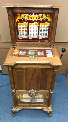 Rare 1970s Vintage BALLY Upright Oak Cabinet Slot Machine 25 Cent ...