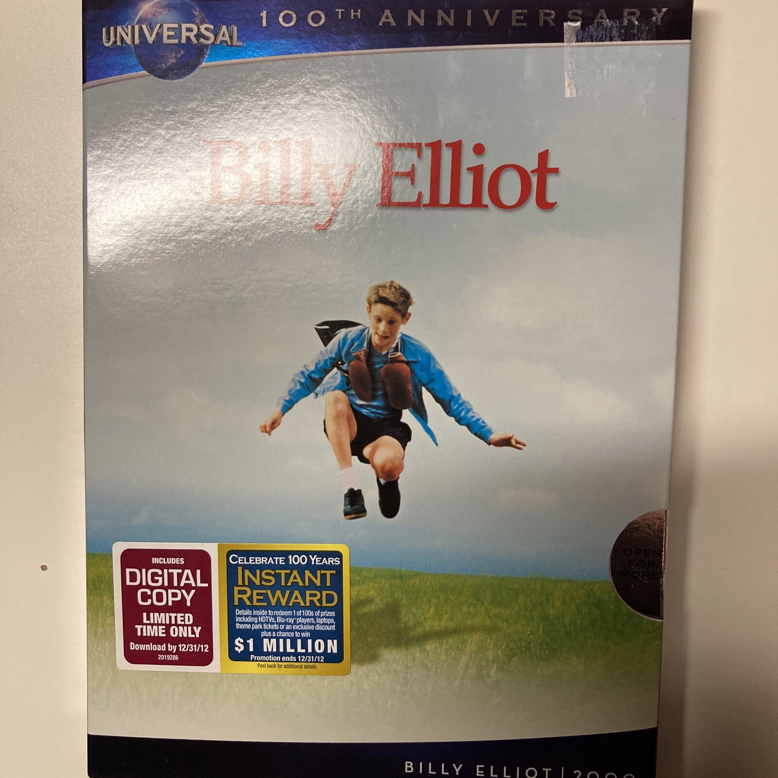 Billy Elliot (DVD, 2012, Canadian; Universal 100th Anniversary) for ...