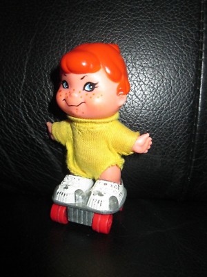 HTF Vintage Mattel Small Shots Dolls on Skates Red Head Breezy Bridgit ...