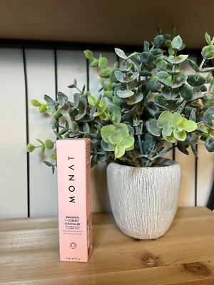 Monat Brighten + Correct Concealer "Medium Tan" 0.27 oz | eBay