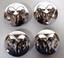 OEM SET of 4 2013-19 Dodge / Ram 1500 Chrome Wheel Hub Center Cap Cover ...