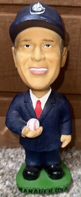 George Bush Bobble Head Bobblehead Columbus Clippers MANAGER USA No Box ...