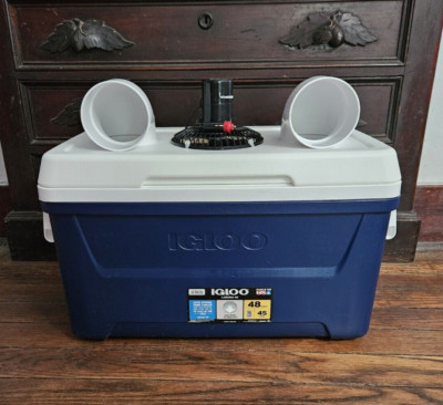 Onos LG 48qt Navy Portable Air Conditioner Ice Swamp Cooler 12V Fan ...