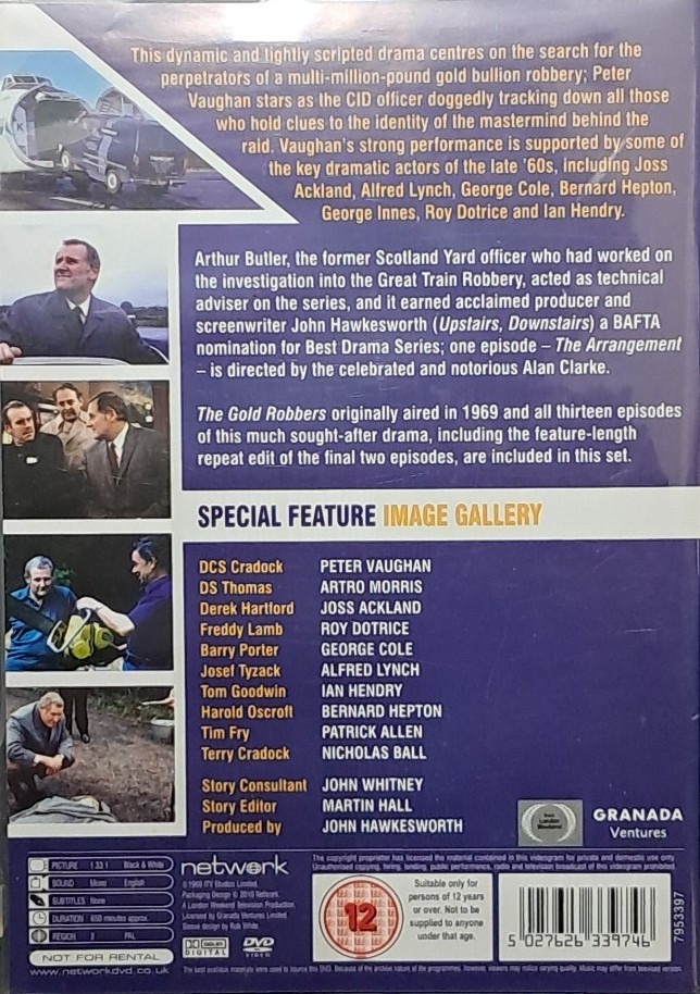 THE GOLD ROBBERS Complete Series DVD Box Set CG E30 | eBay UK