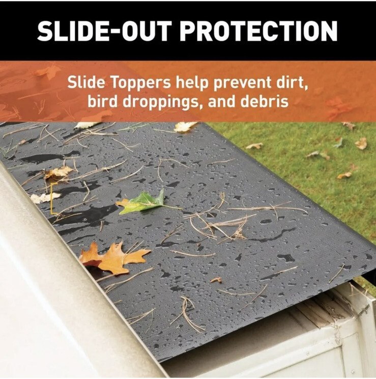 Slide Out Awning Replacement Slide Topper Fabric 108" X 47” Trim to Fit ...
