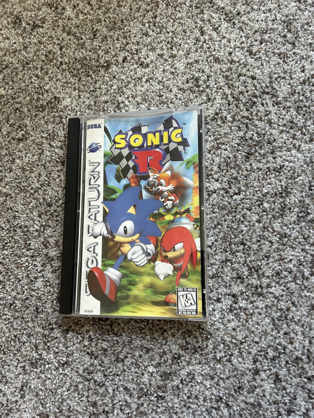 Sonic R (Sega Saturn, 1997) COMPLETE CIB TESTED Disc In Excellent ...