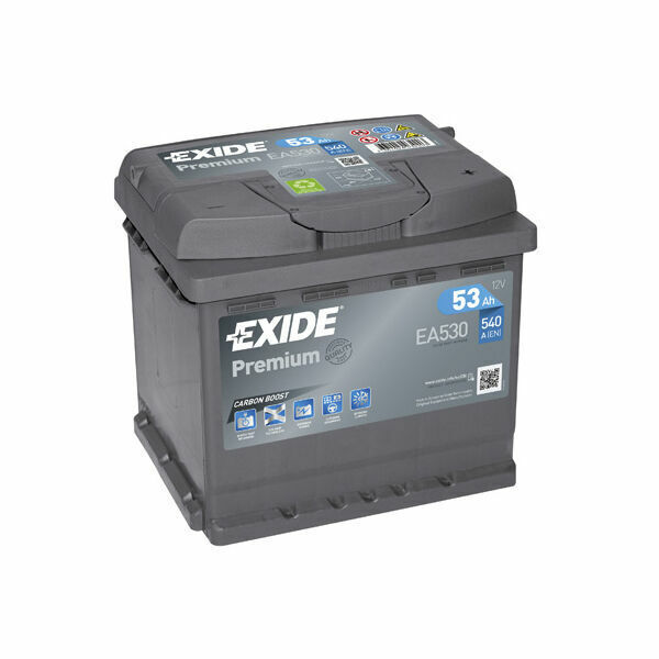 Exide EA530 53Ah 12V Car Battery for sale online | eBay