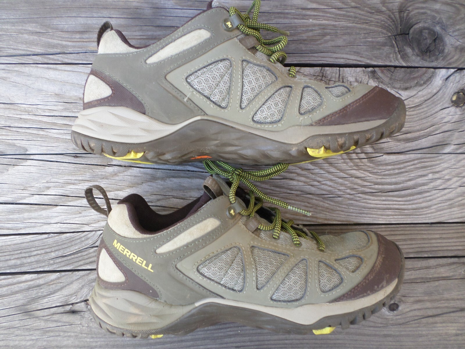 Merrell Dusty Olive Hiking Shoes Women's 9.5 | eBay