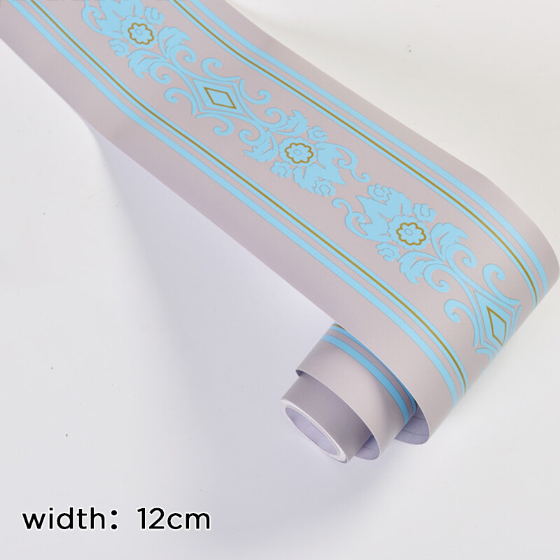 10 Meters Self-adhesive Wallpaper PVC Stickers Border Decal Skirting ...