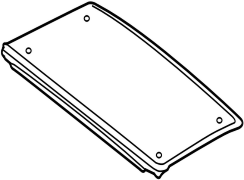 63201-48050 Toyota Glass sub-assy, sliding roof 6320148050, New Genuine ...