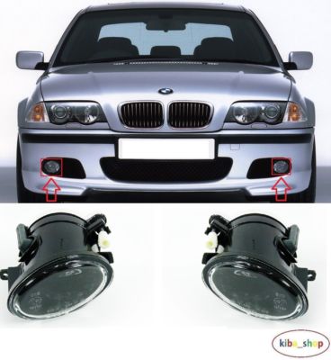 FOR BMW 3 E46 (M-TECH) 98-05 FRONT FOG LIGHT LAMPS L+R | eBay UK