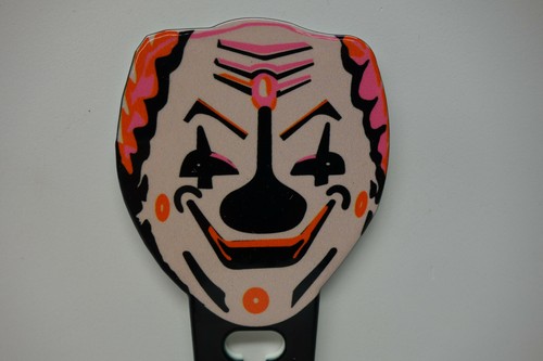 Clown Fooey Face 1/8" Steel License Plate Topper Circus Advertising ...