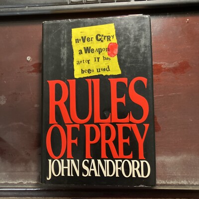 Rules of Prey by John Sandford, NEW 1st. Print 1989 Hardcover, FREE ...