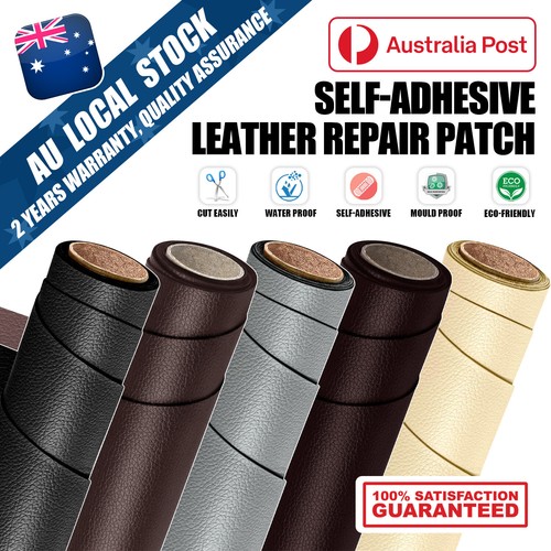Lot Color PU Leather Self Adhesive Sofa Patch Repair Sticker Stick-on ...