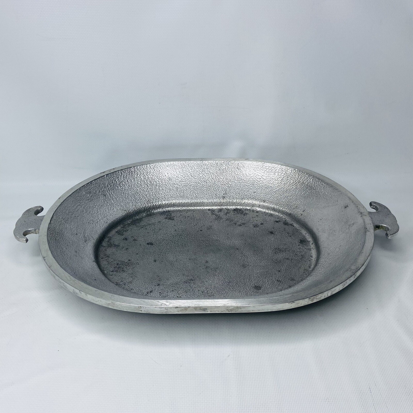 Guardian Service Aluminum Serving Platter Tray Cookware Handles Oval ...