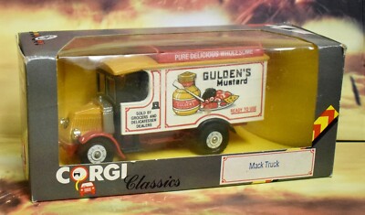 Die Cast Corgi Mack Truck C906/10 Gulden's Mustard | eBay UK