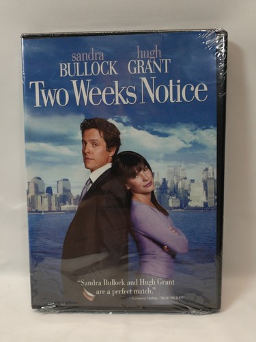 Two Weeks Notice DVD (2002) Sandra Bullock - Hugh Grant - Promo Copy ...