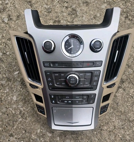 08-09 CADILLAC CTS OEM DASH RADIO AUDIO STEREO CLIMATE CONTROL NAV ...