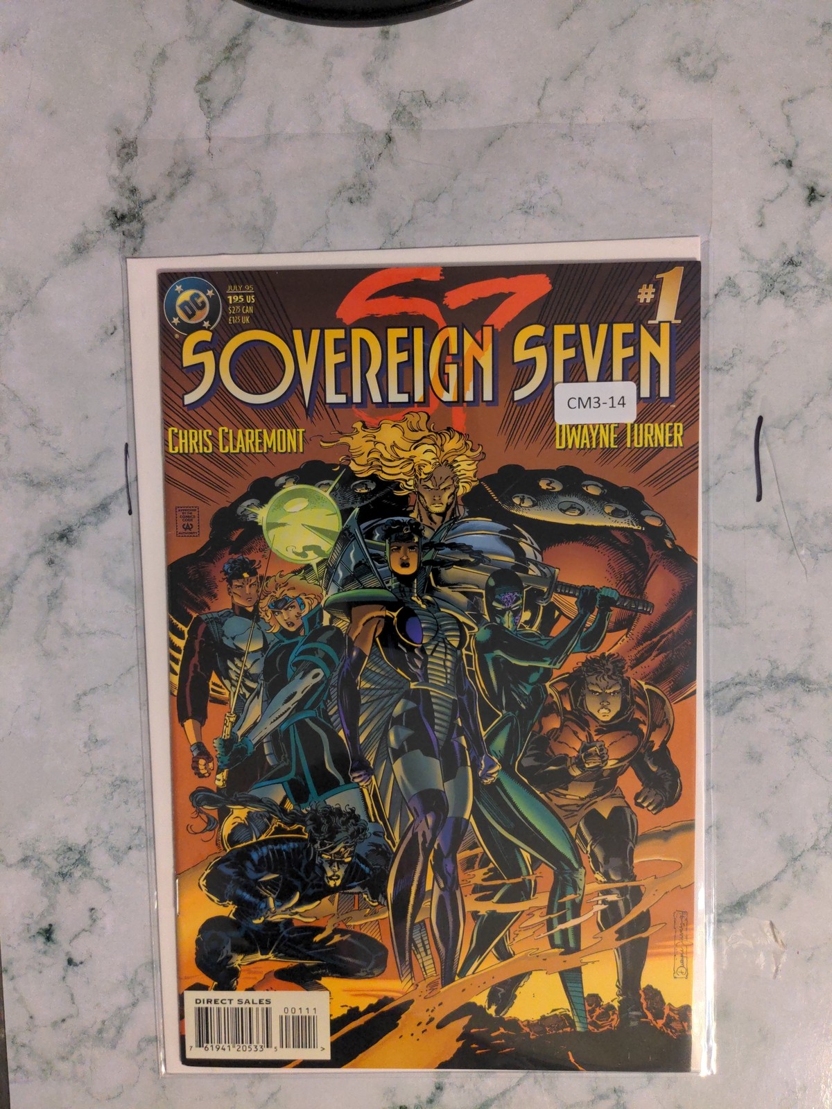 SOVEREIGN SEVEN #1 9.0 1ST APP DC COMIC BOOK CM3-14 | eBay