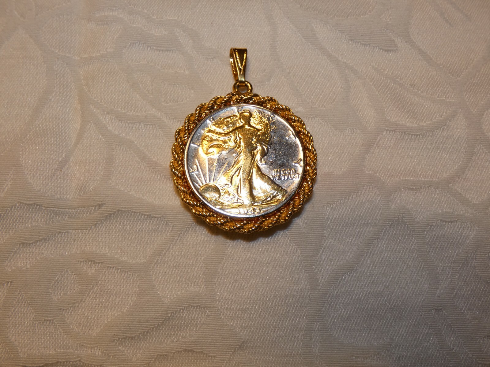 Lady Liberty Reproduction 1943 Half Dollar Gold and S… - Gem