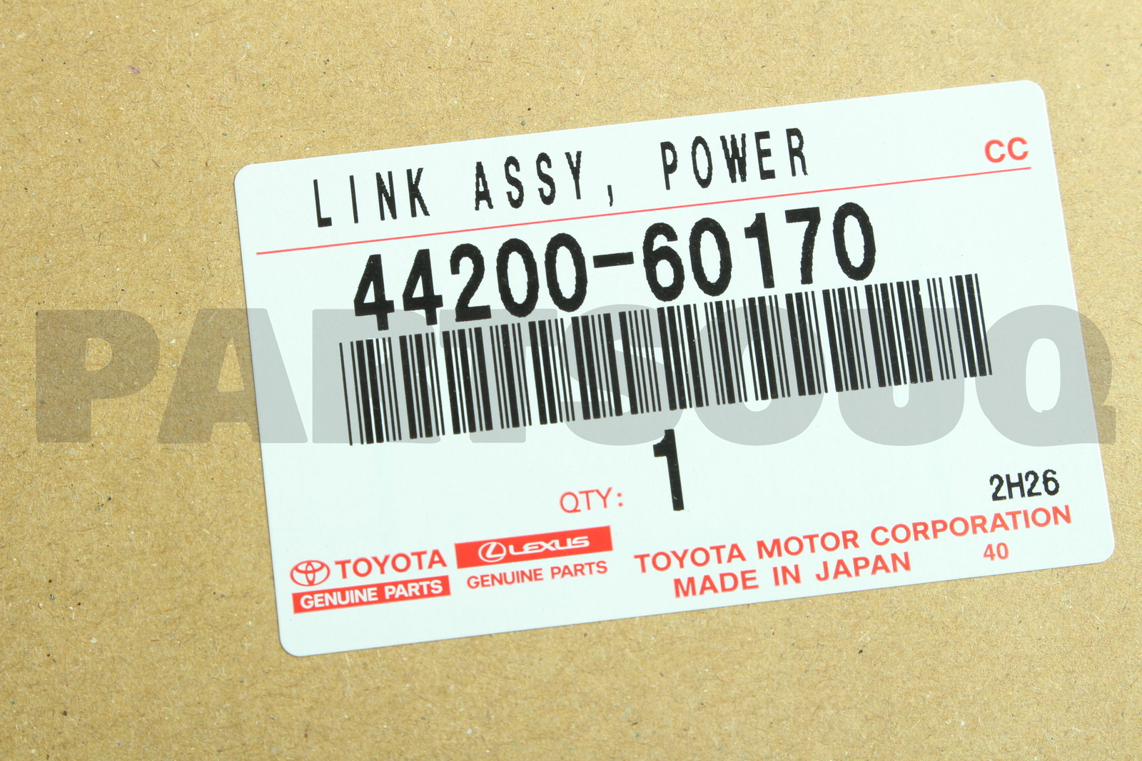 4420060170 Genuine Toyota LINK ASSY, POWER STEERING 44200-60170 | eBay
