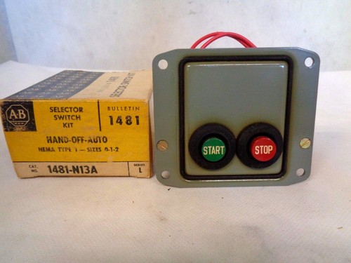 NEW ALLEN BRADLEY 1481-N13A HAND-OFF-AUTO SELECTOR SWITCH | eBay