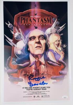 REGGIE BANNISTER SIGNED PHANTASM 12X18 PHOTO MOVIE POSTER HORROR JSA ...