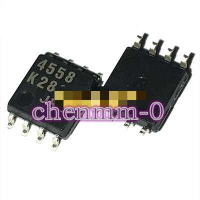 10pcs new JRC4558 NJM4558M dual operational amplifier #MX | eBay