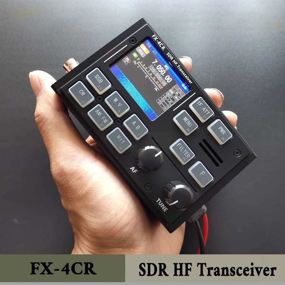 FX4CR-2024 Final Edition SDR HF Transceiver 1-20W Continu Adjustable ...