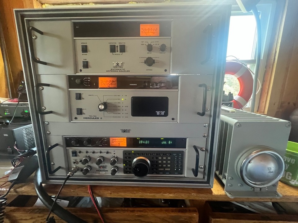 Ten Tec Closet Kilowatt Paragon 585 Hercules Amplifier 253 Antenna ...