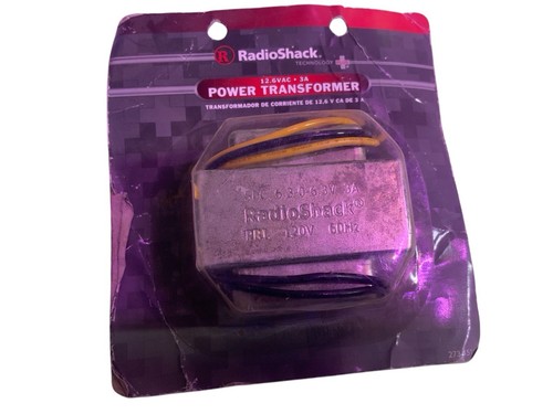 Radio Shack Archer Power Transformer 12.6 Volt AC 3 Amp 120 VAC Input ...